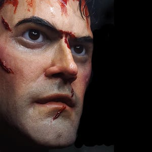 ASH - A Life-size Bust From Evil Dead II - Etsy