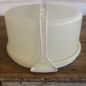 Tupperware Cake Carrier W/ Handle #1256, 1257 & 1258- Maxi 12" - Etsy