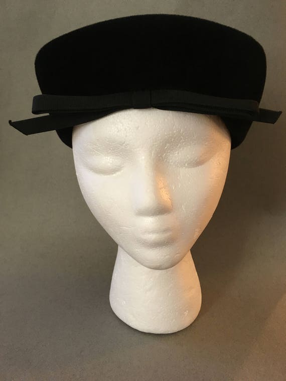 Vintage Trebor Black Hat-1950's Best and Co NYC Label | Etsy