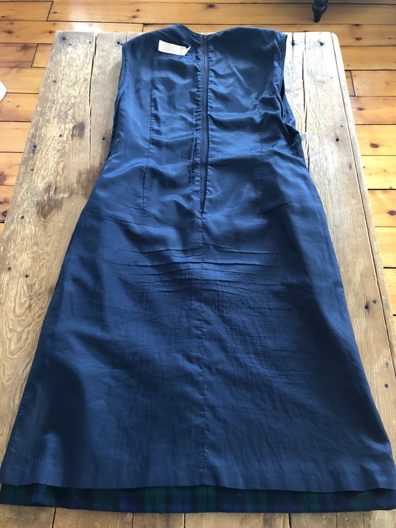 Pendleton Wool Tartan Plaid Dress/Jumper-Vintage Size… - Gem