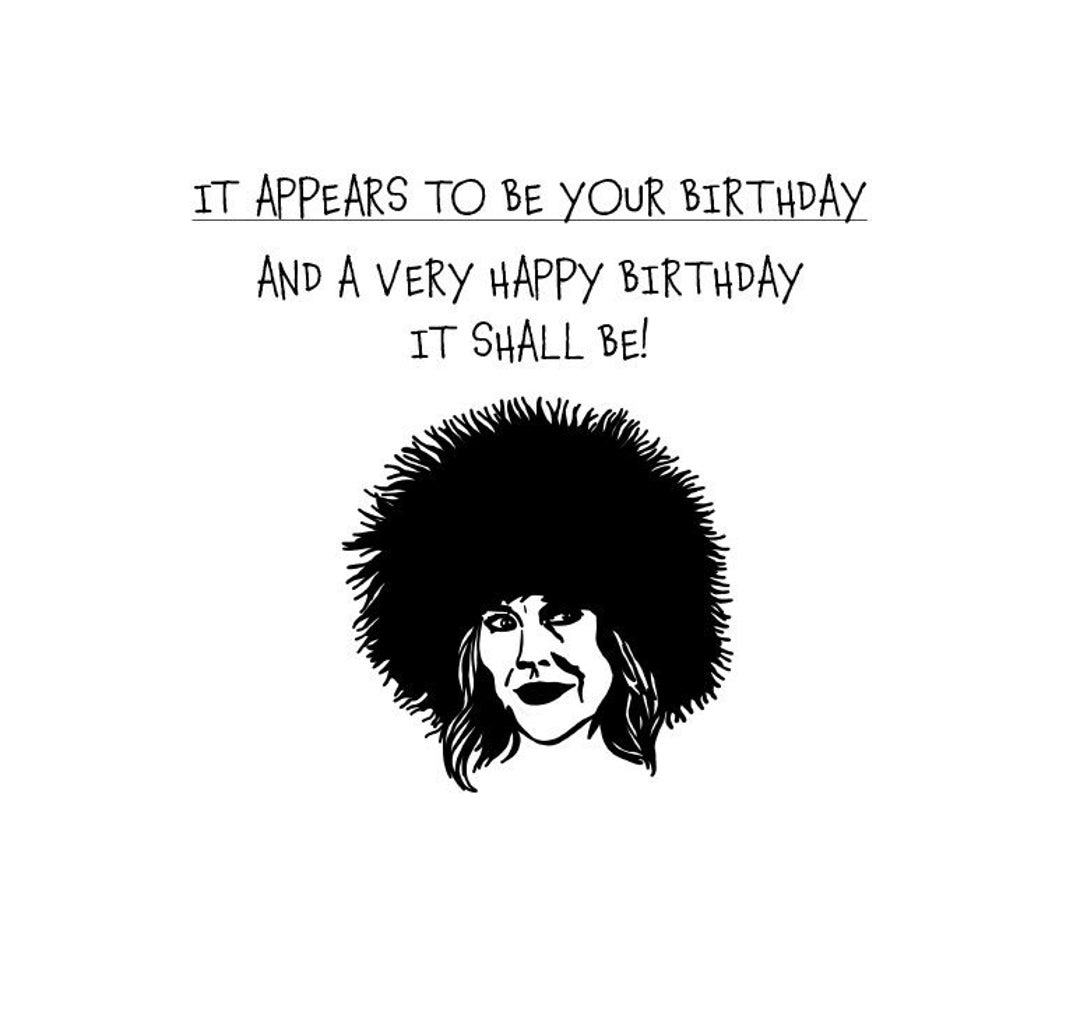 Moira Rose Birthday File Svg Png Schitts Creek Svg Png Funny Birthday ...