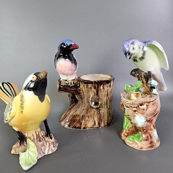 Bird Figurines Vintage - Etsy
