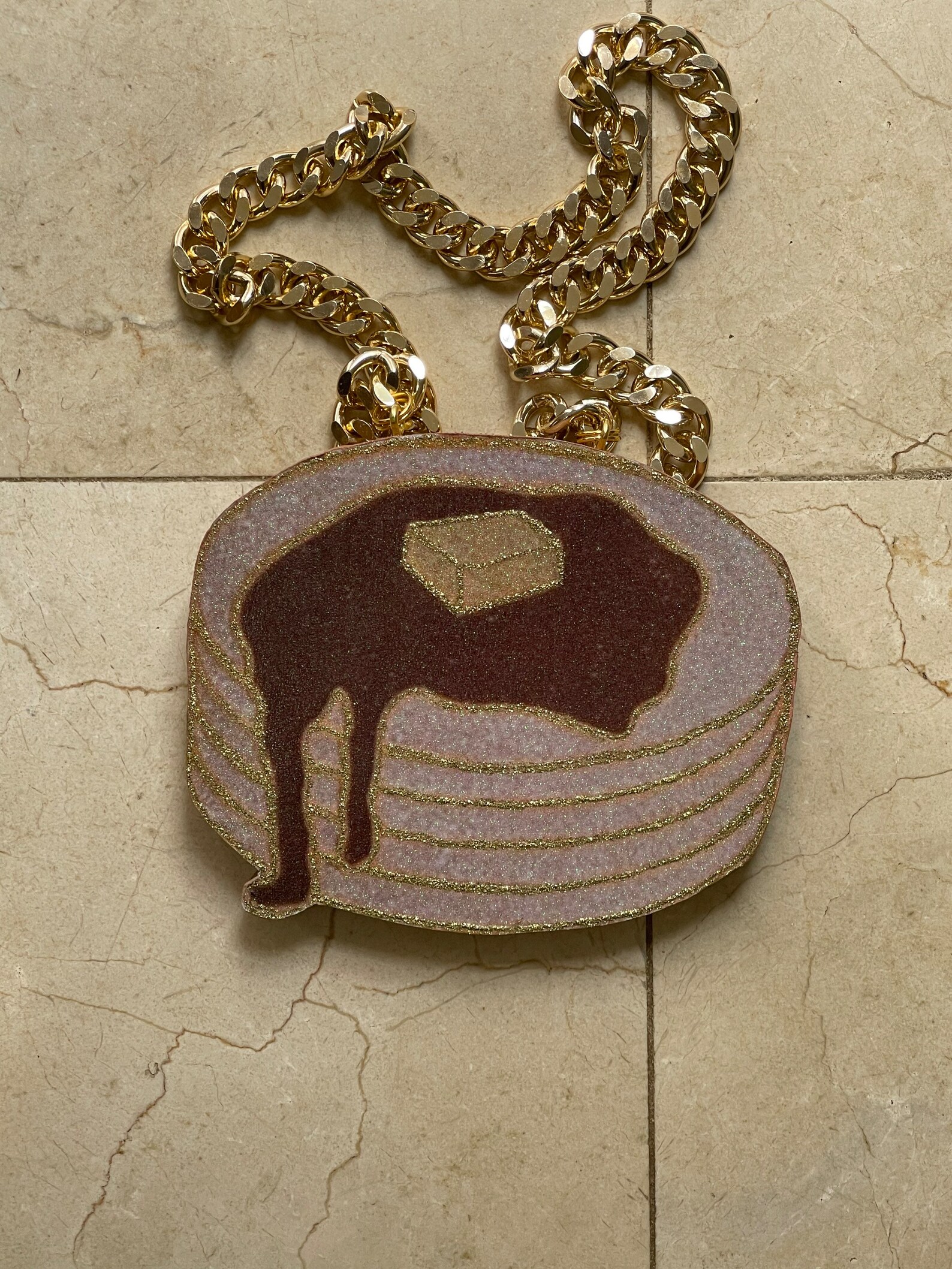 Pancake Block O-line Serving Pancakes 24/7 Rally Chain - Etsy