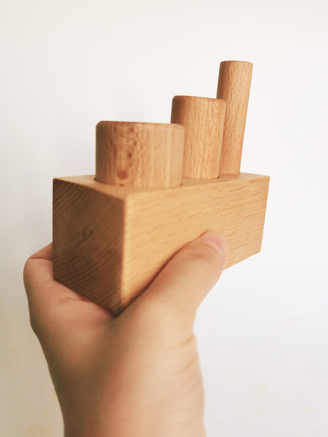 Montessori 3 Cylinder Block Size Discrimination Material - Etsy