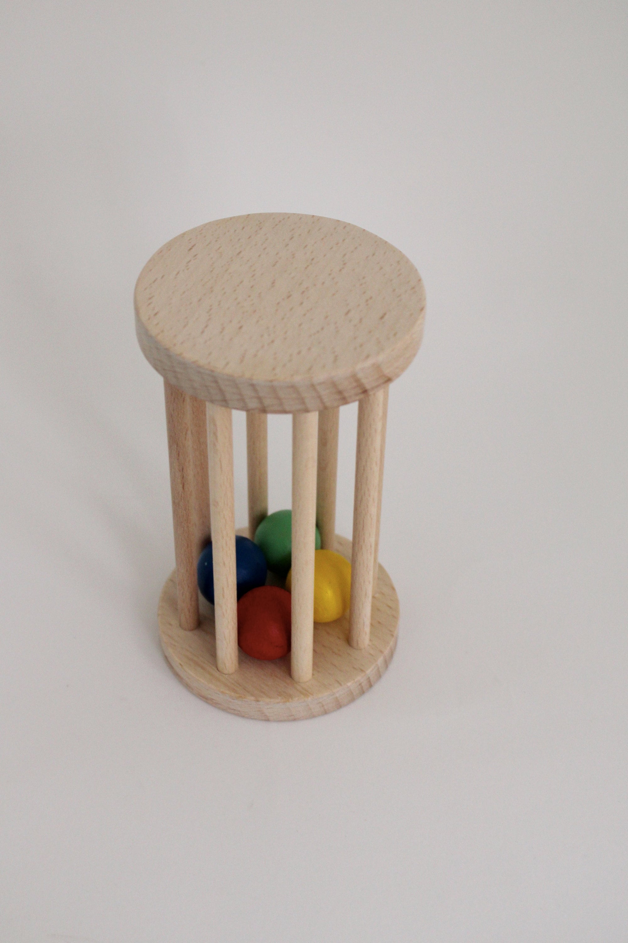 FSC Cylinder with Ball. Ball cylinder. Ball rattle. Montessori | Etsy