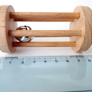 Montessori Cylinder With Bell Rattle, Gift for Kids - Etsy
