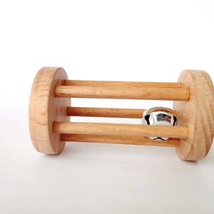 Montessori Cylinder With Bell Rattle, Gift for Kids - Etsy