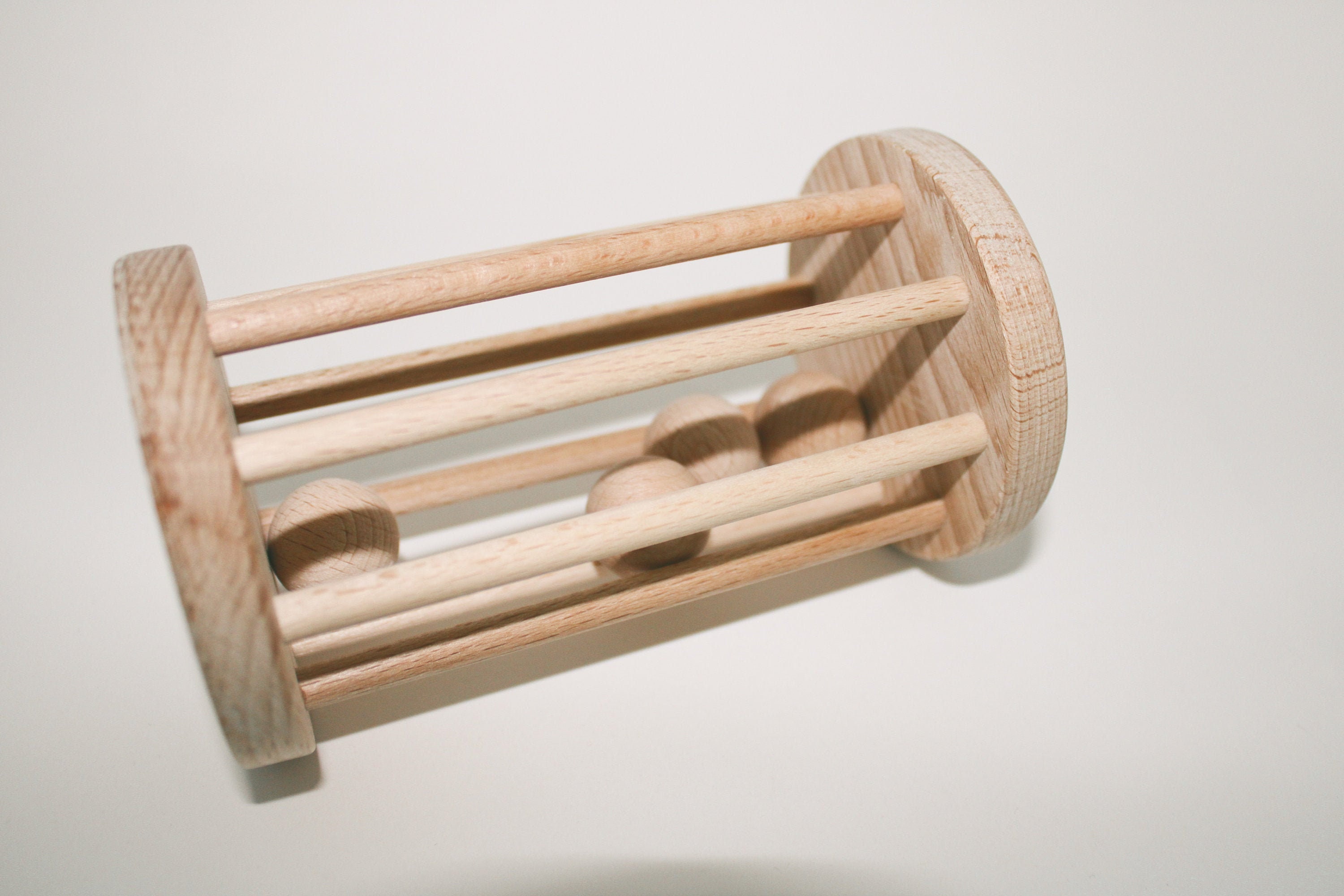 Cylinder With Ball. Ball Cylinder. Ball Rattle. Montessori - Etsy