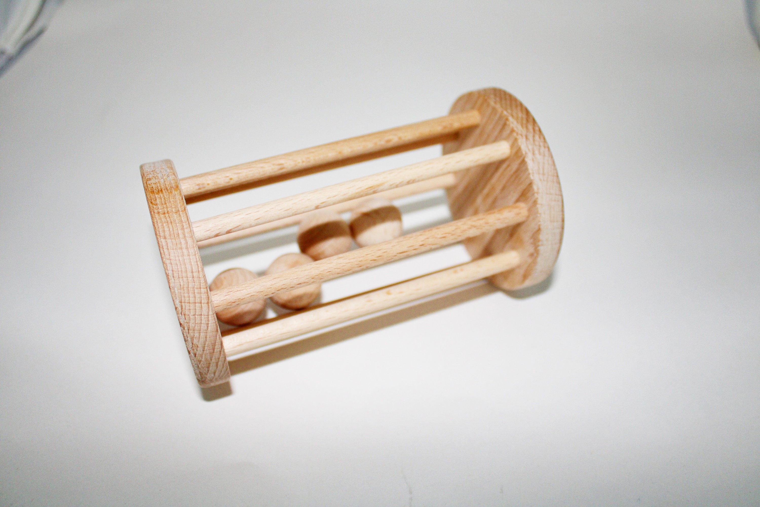 Cylinder With Ball. Ball Cylinder. Ball Rattle. Montessori - Etsy
