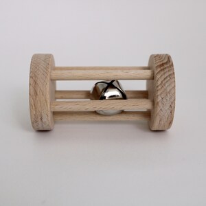 Montessori Cylinder With Bell Rattle, Gift for Kids - Etsy