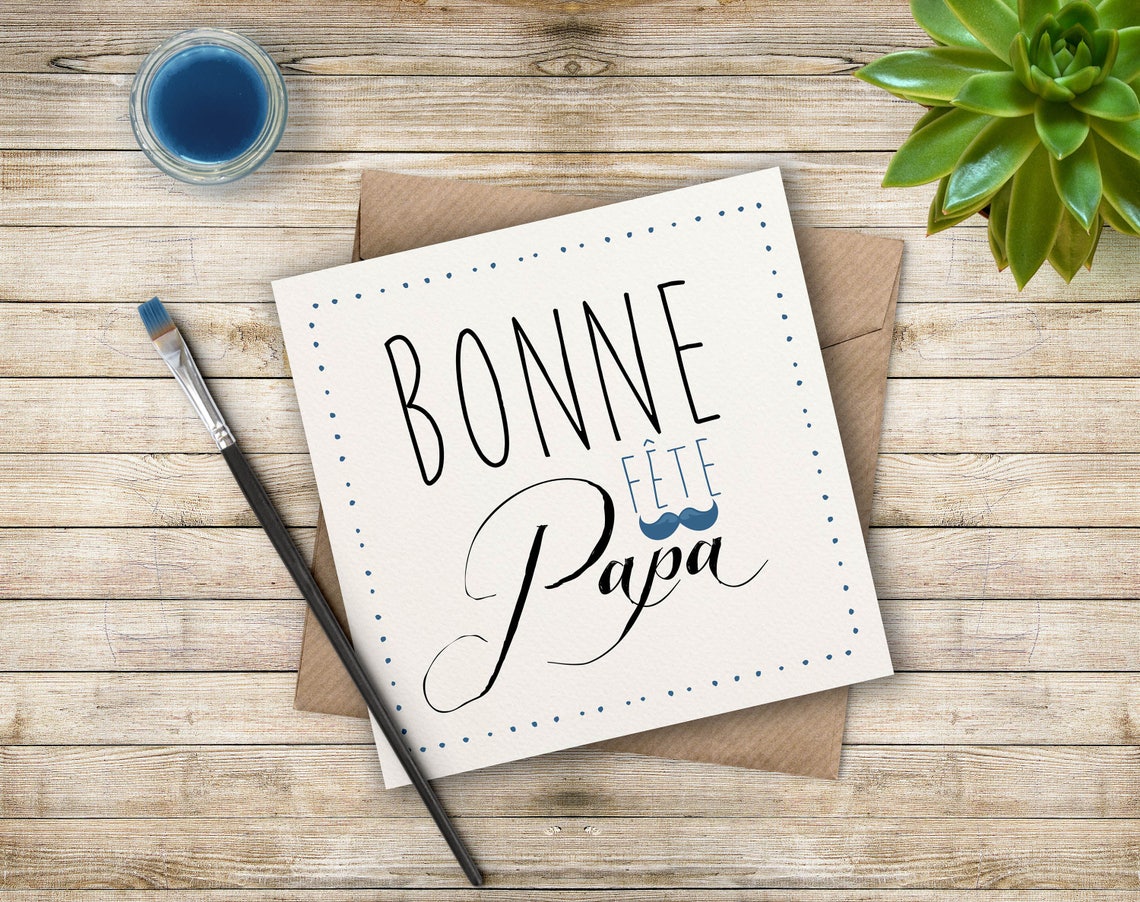 Carte Fêtes des Pères | Etsy France