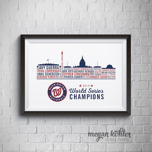 2019 Washington Nationals champs World Series - Etsy