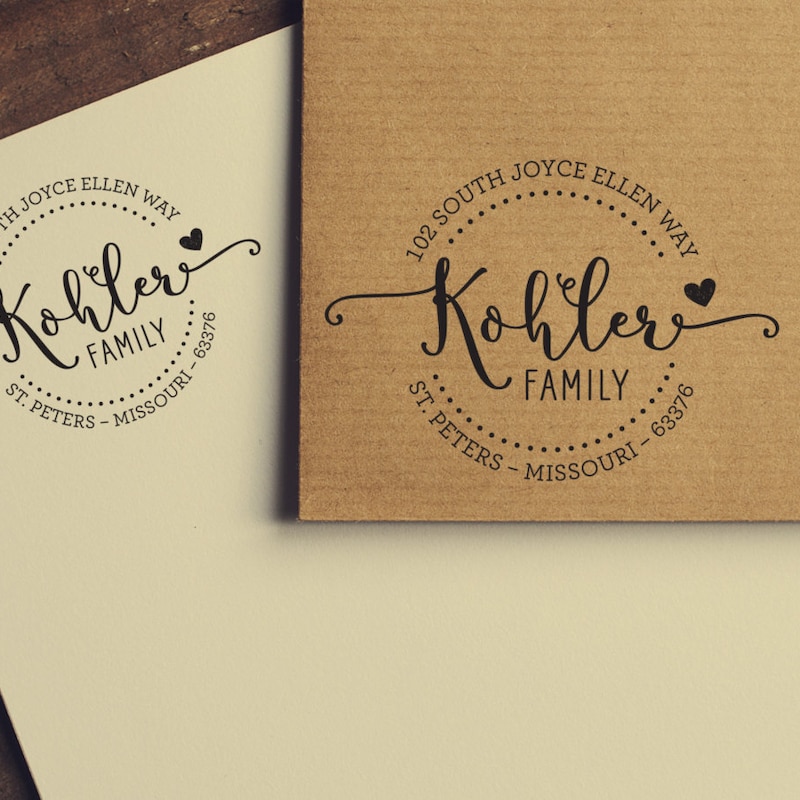 Address Stamps - Etsy