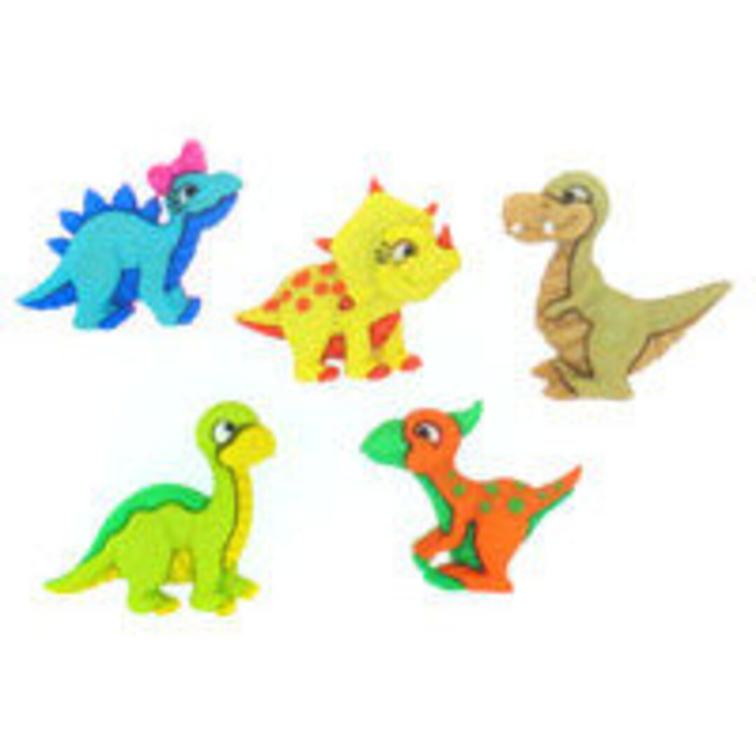 Dino-mite Novelty Buttons, Dinosaur Sewing Buttons, Buttons for ...