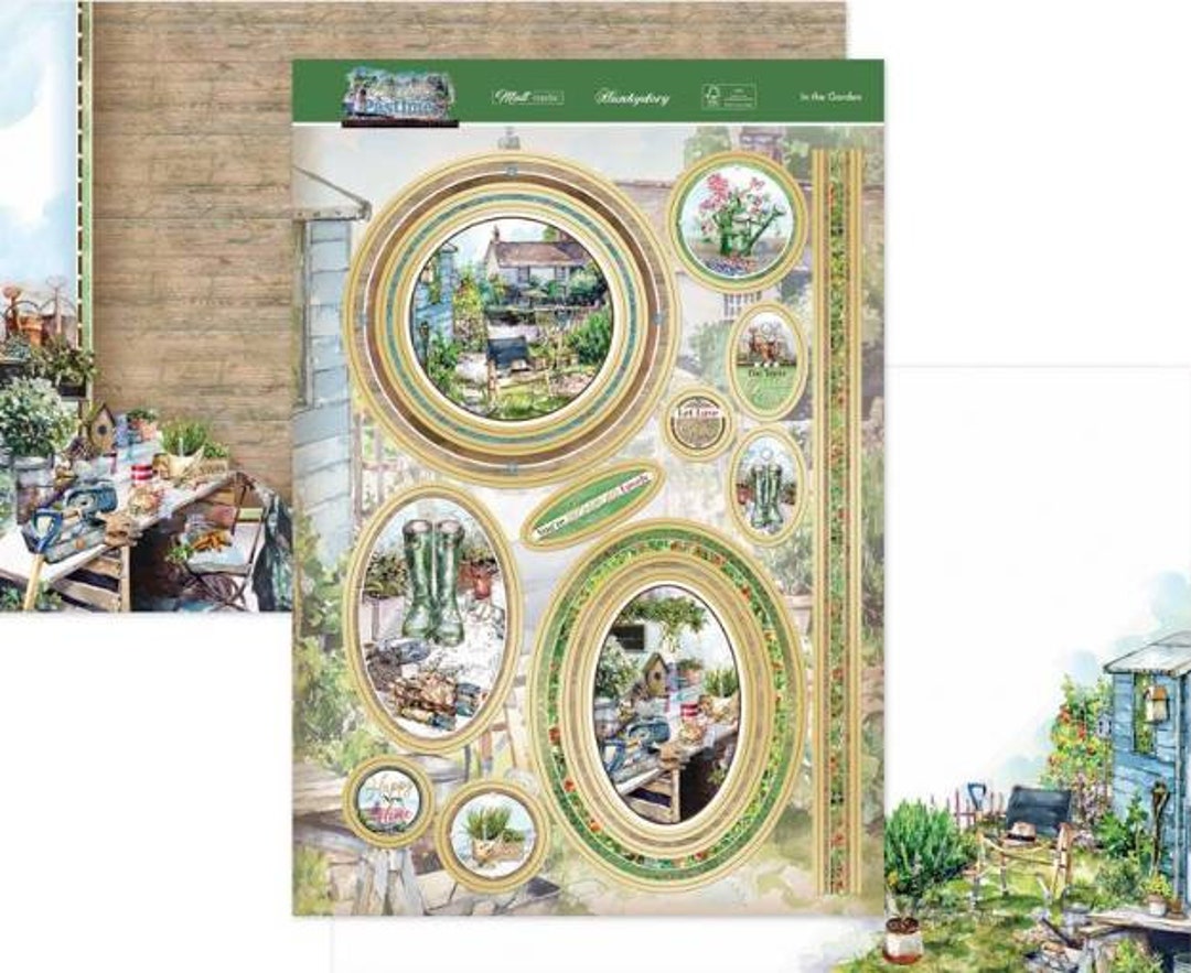 In the Garden Luxury Topper Set, Hunkydory Crafts, Picturesque Pastimes ...