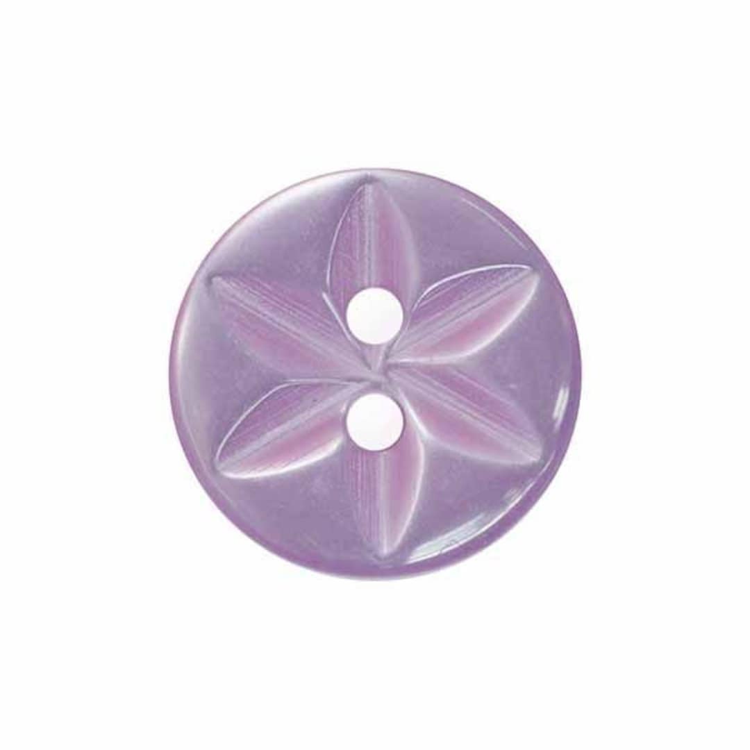 14mm Lilac Star Buttons, Star Buttons for Sewing, Buttons for Craft ...