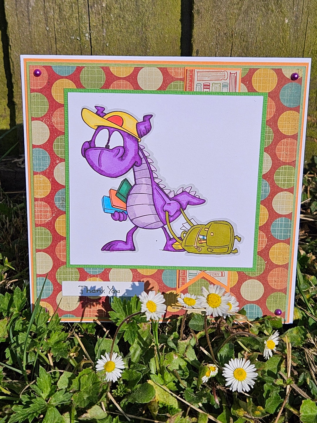 Teacher Thank You Card Thank You Card Handmade Dragon Card Etsy UK teacher-thank-you-card-thank-you-card-handmade-dragon-card-etsy-uk