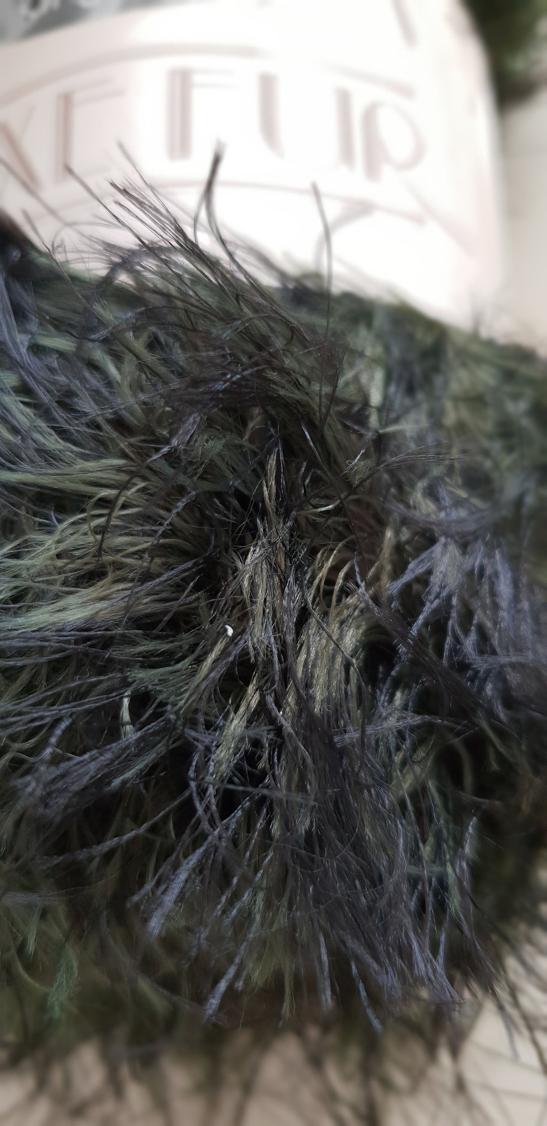 Fir (1041) Luxe Fur Aran Yarn, King Cole Aran, Faux Fur Yarn, Green ...