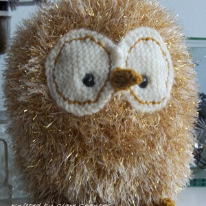 Owl Family Tinsel Knitting Pattern Owl Family Knitting - Etsy