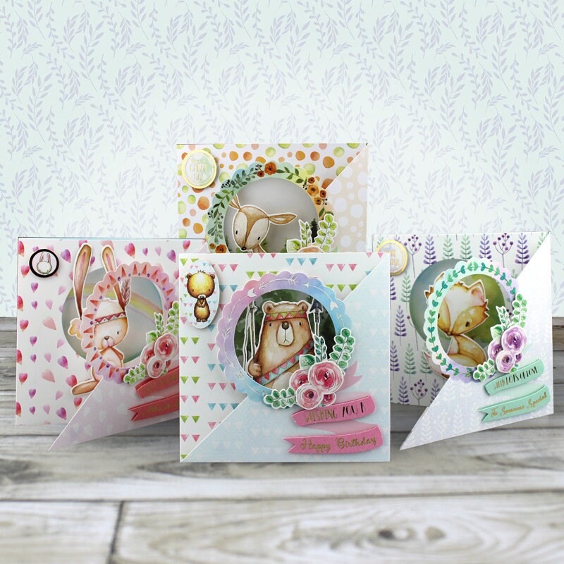Foxy & Friends Luxury Card Collection - Etsy
