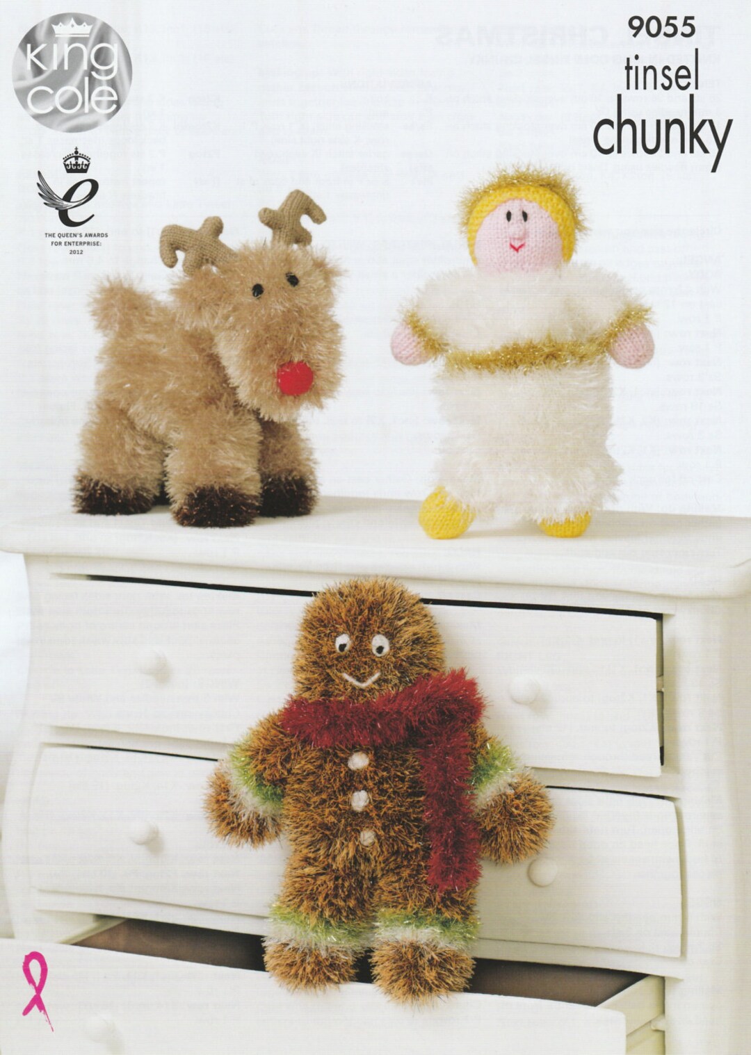 Tinsel Chunky Christmas Knitting Pattern,king Cole Christmas Tinsel ...