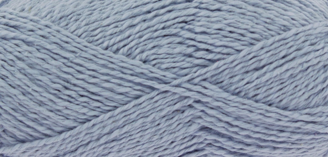 Soft Blue (2815) Finesse Cotton Silk DK, King Cole, King Cole Double ...