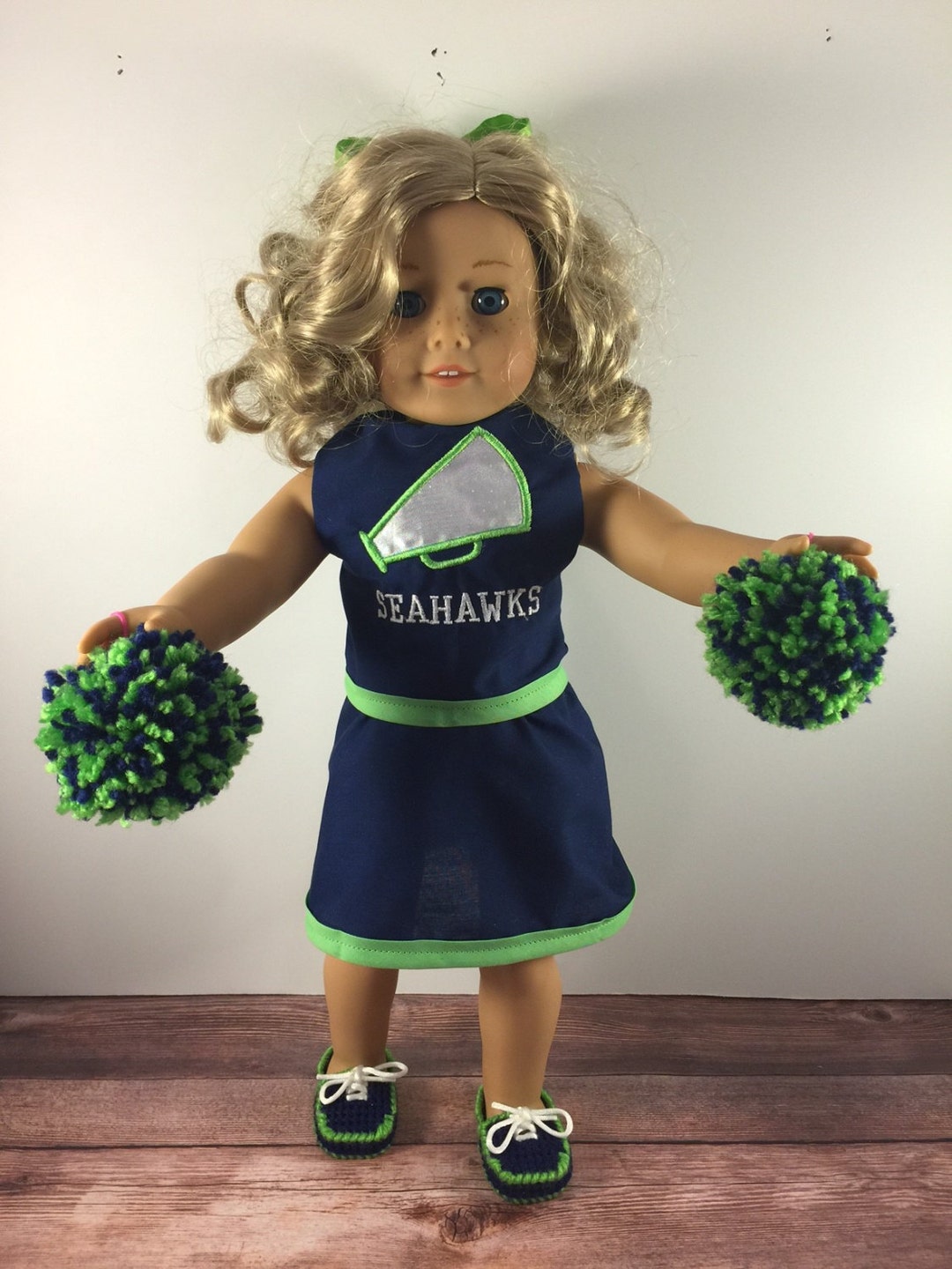 18 Inch Doll Clothes; Seattle Seahawks; Doll Clothes;custom Doll ...
