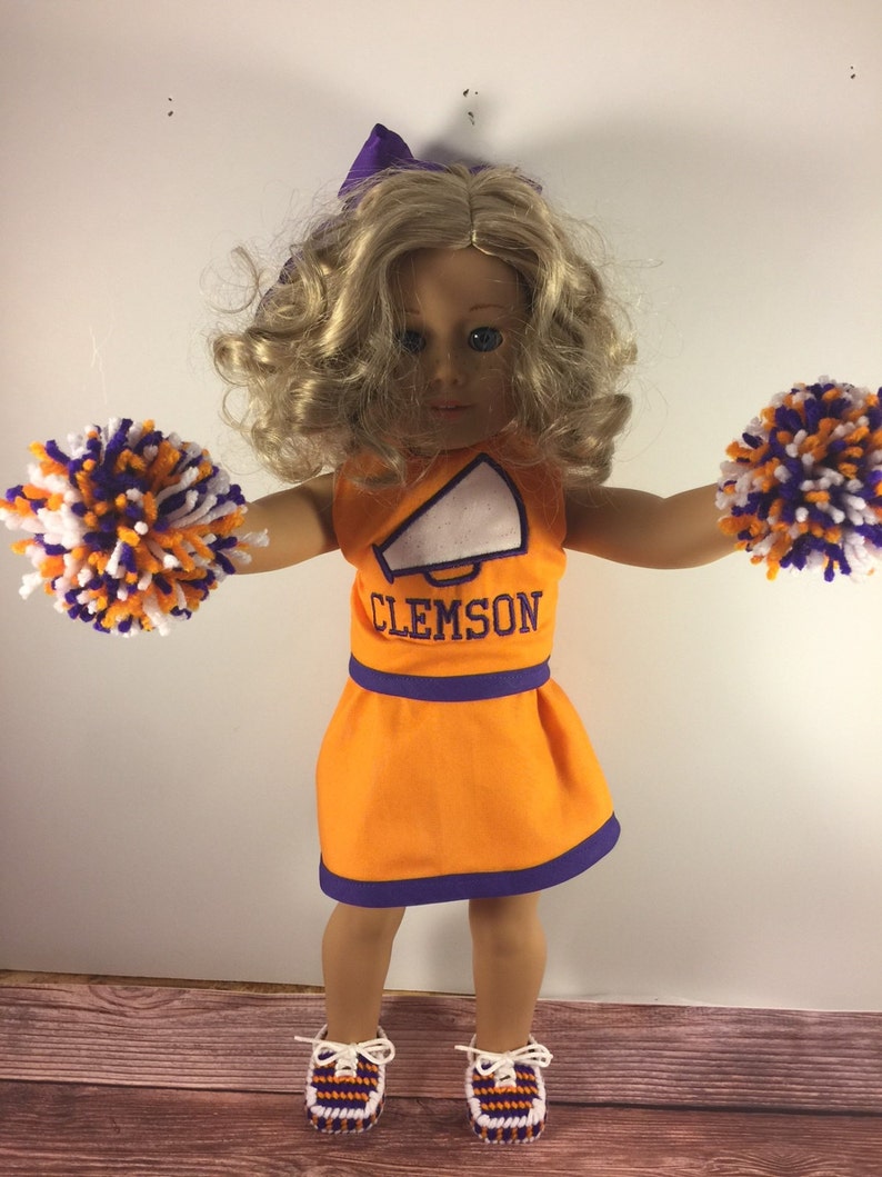 Doll Cheer Outfitdoll Cheer Uniform18 Inch Doll - Etsy