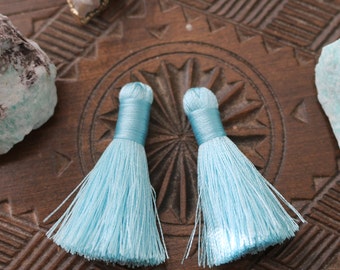 Light blue tassel | Etsy