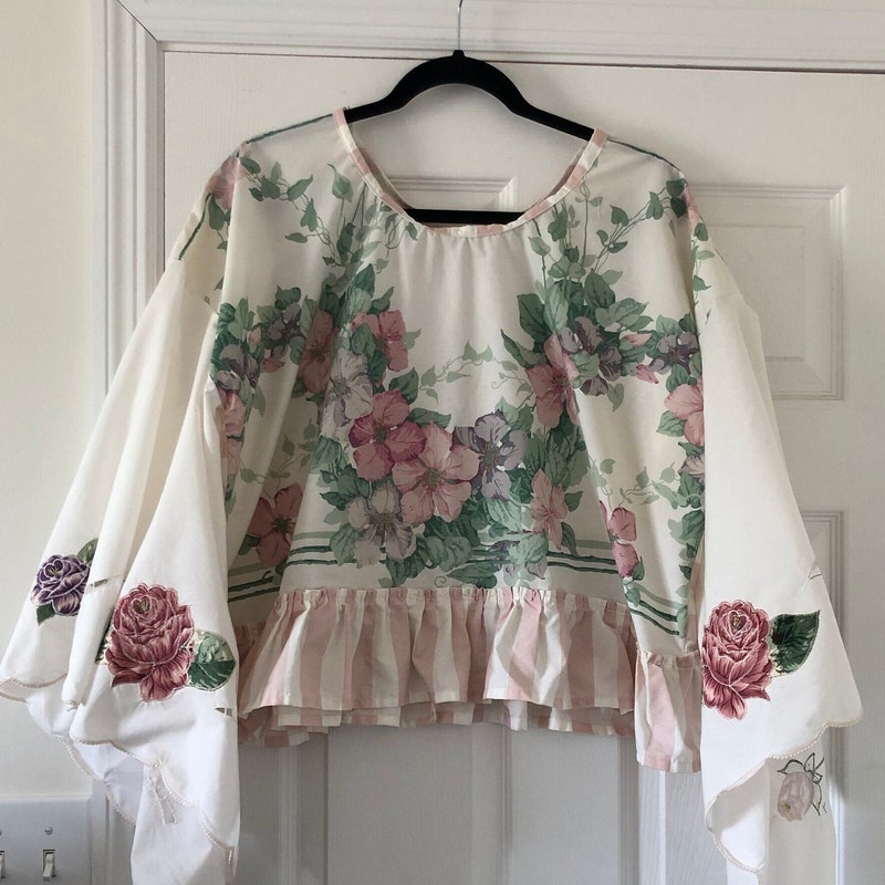 Upcycled Blouse - Etsy