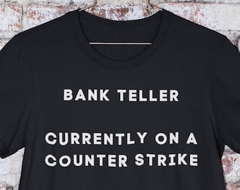 Bank Teller Shirt | Etsy