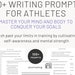 Journal Prompts for Athletes, 100 Journaling Sports Questions, Ideas ...