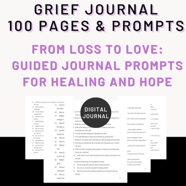 Digital Products Journal Prompts - Etsy