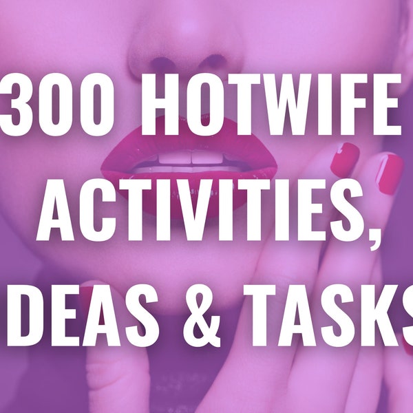 Hotwife Activities - Etsy