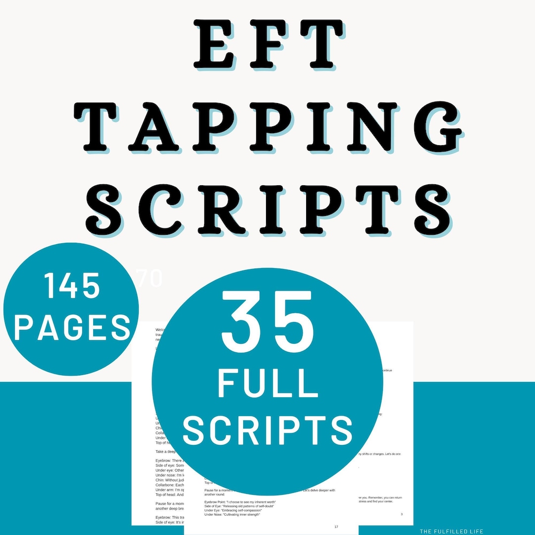 EFT Tapping Scripts | Emotional Freedom Techniques | Therapy Healing ...