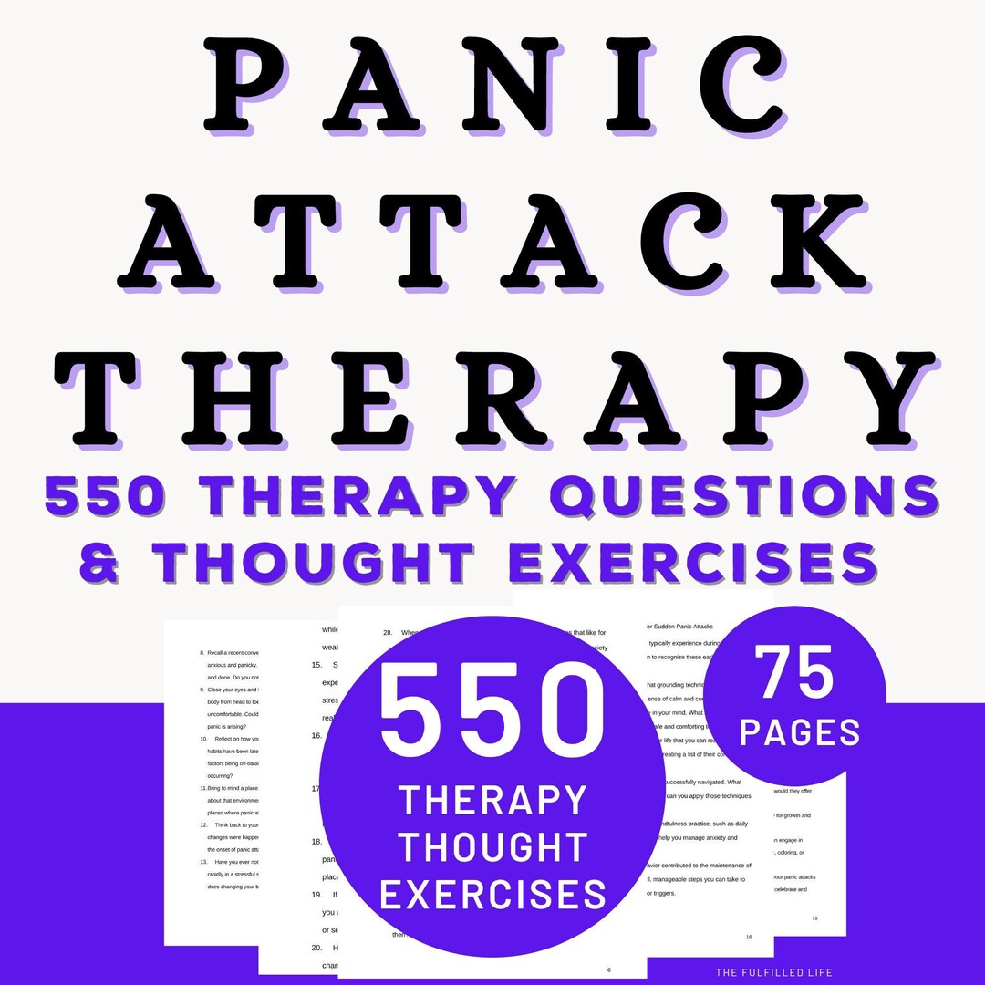 Panic Attack Therapy | Acute Anxiety Disorder Fight Flight Triggers ...