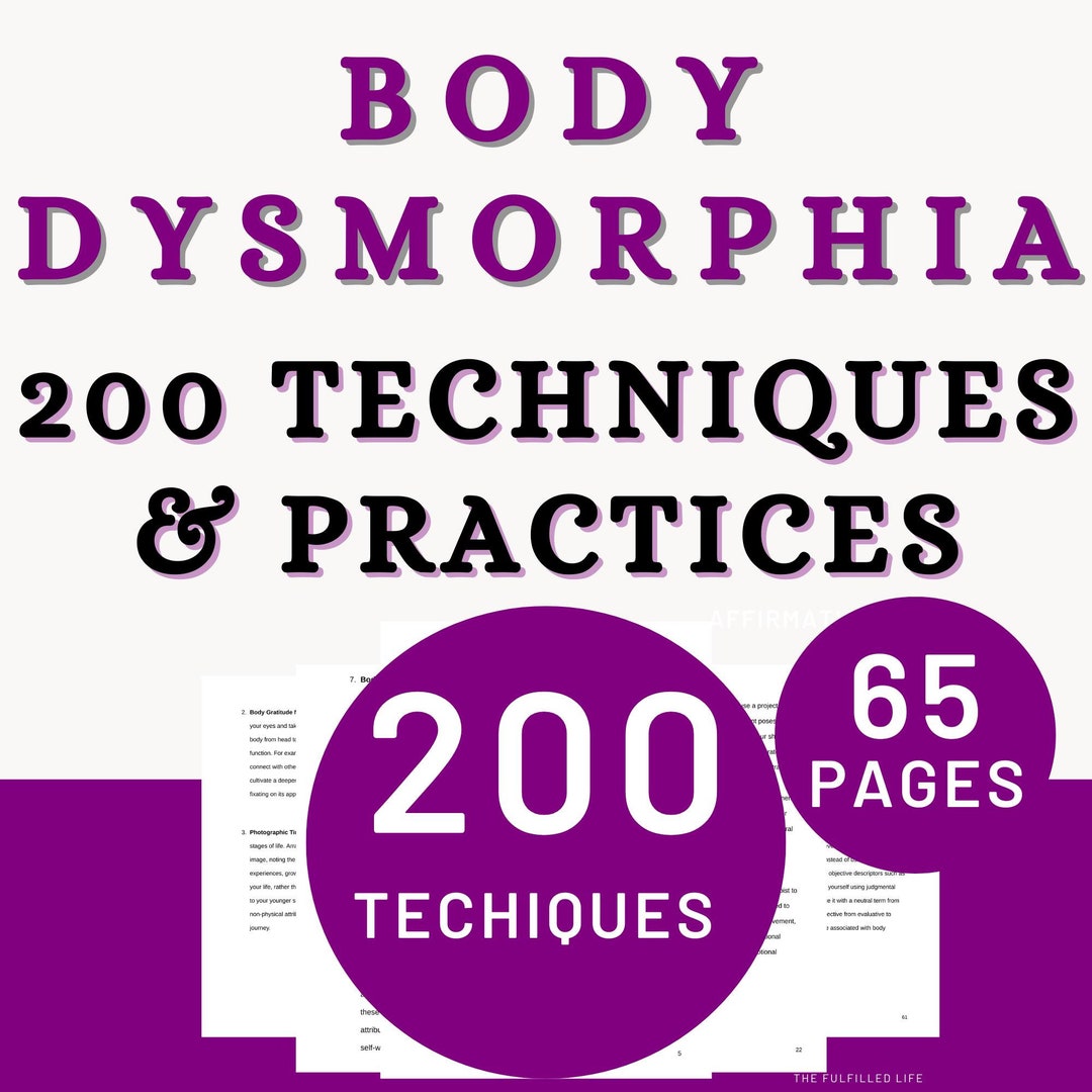 Body Dysmorphia Image Issues Techniques | Body Positivity Disorder ...