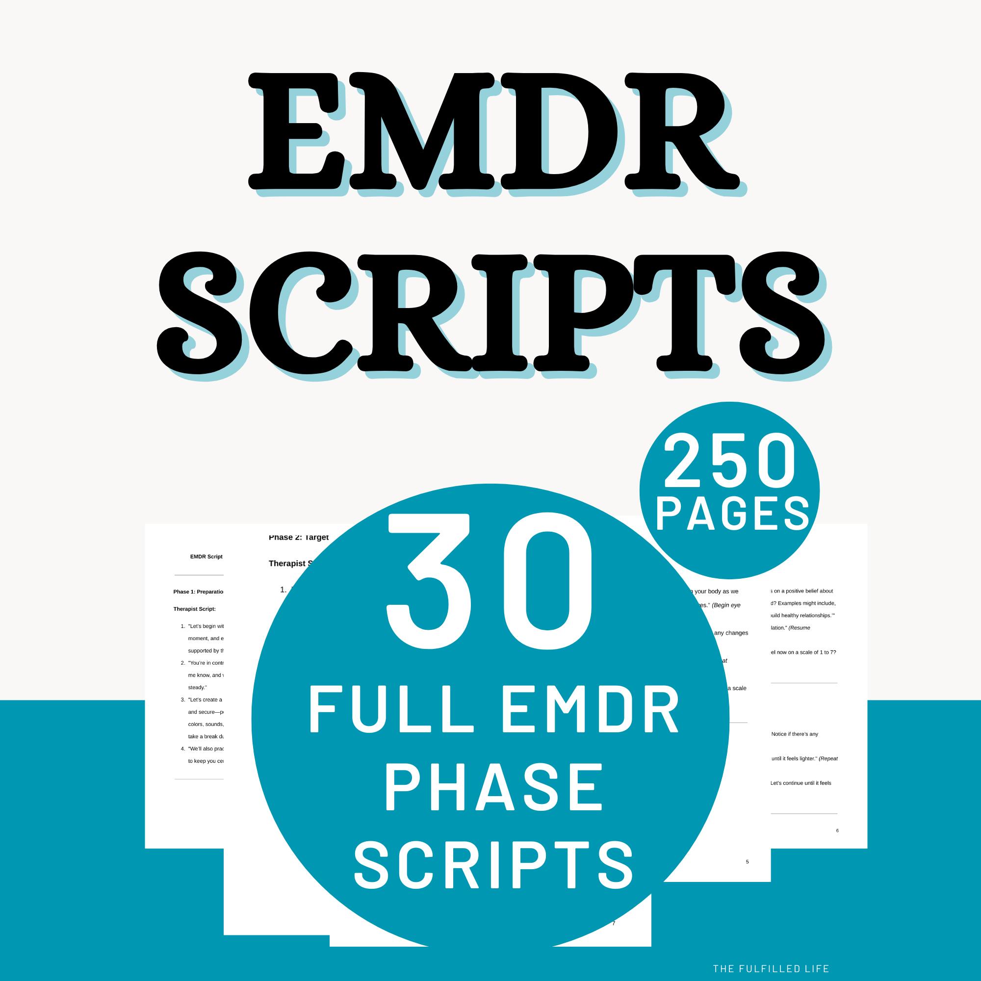 EMDR Scripts | Eye Movement Desensitization and Reprocessing Therapy ...