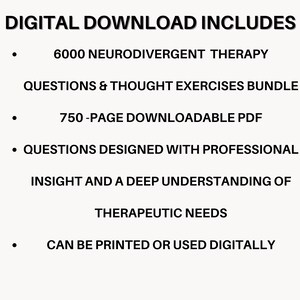 ADHD Neurodivergent Therapy Bundle | Adult Attention Hyperactivity ...