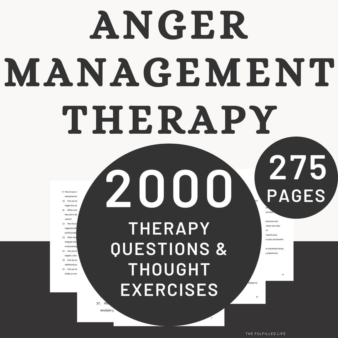 Anger Management | Angry Therapy Coping Rage Frustration Impulse ...