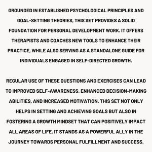 Goal Setting | Motivational SMART Questions | Life Planning Therapy ...