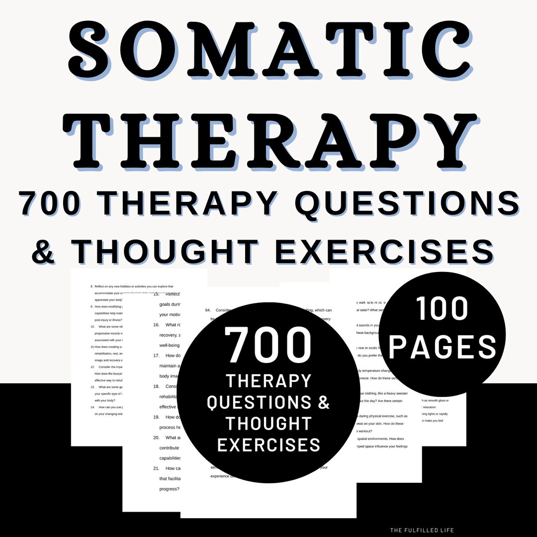 Somatic Therapy Psychosomatic Regulation Worksheet Mental Health Body ...