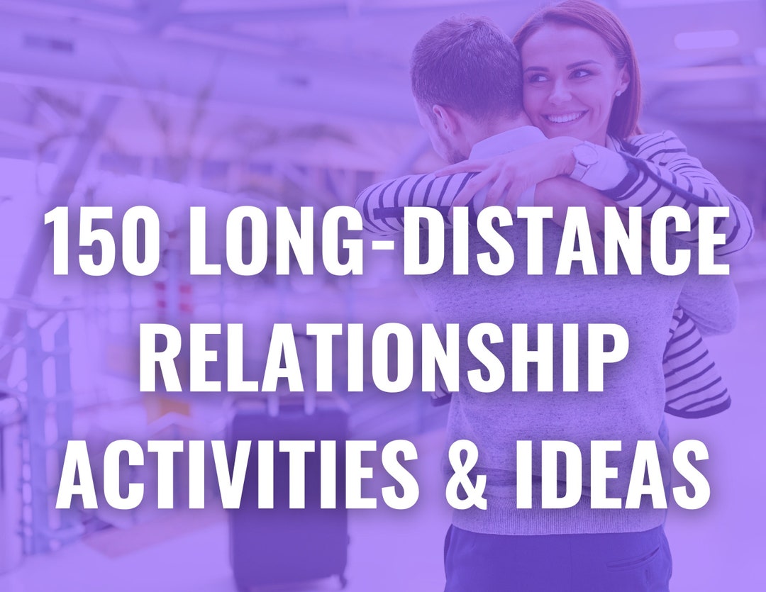 Long-distance Relationship Activity Guide LDR Ideas - Etsy