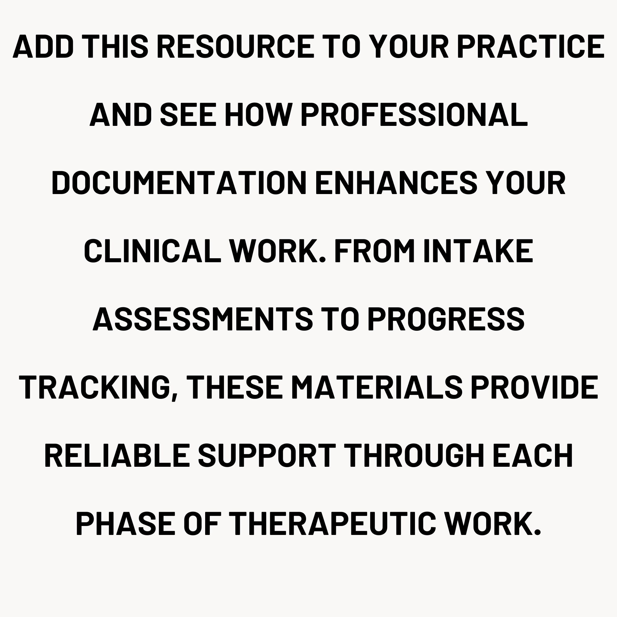 Soap Note Statements | Therapy Intervention Examples Reference Guide ...