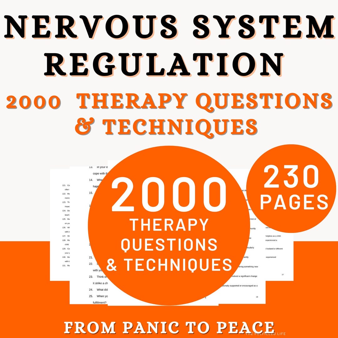 Nervous System Regulation Therapy Questions | Nerve Somatic Autonomic ...