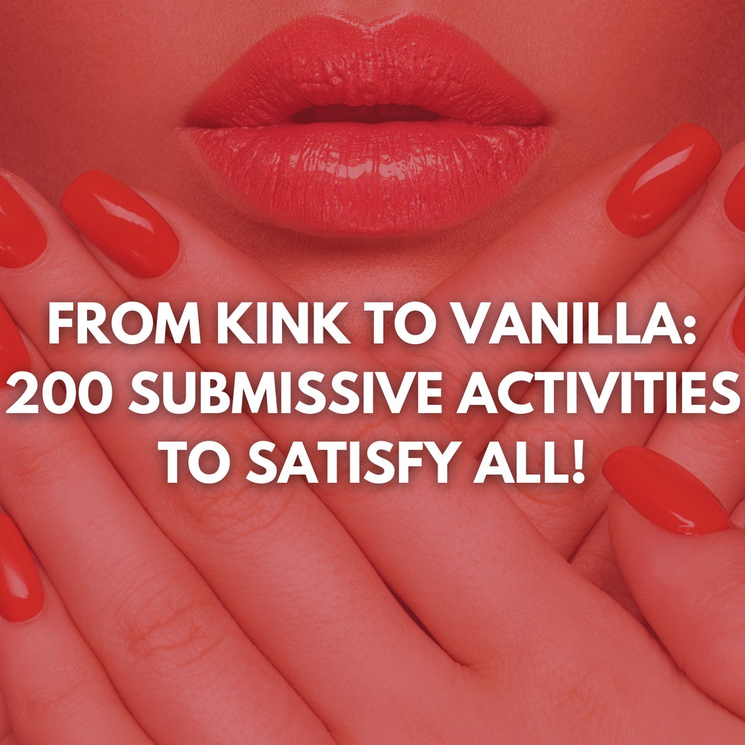 Submissive Activities Tasks Ideas Guide Bdsm Kink Activity Sub