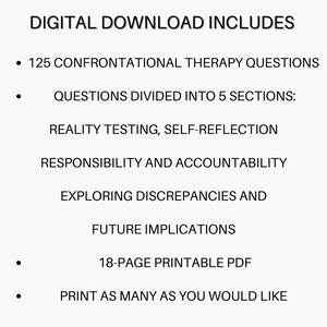 Confrontational Questions | Therapy Intervention Challenging Technique ...