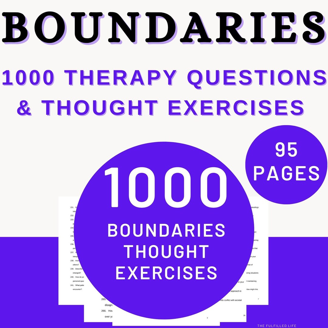 Boundaries Therapy | Relationship Conflict Boundary Setting ...