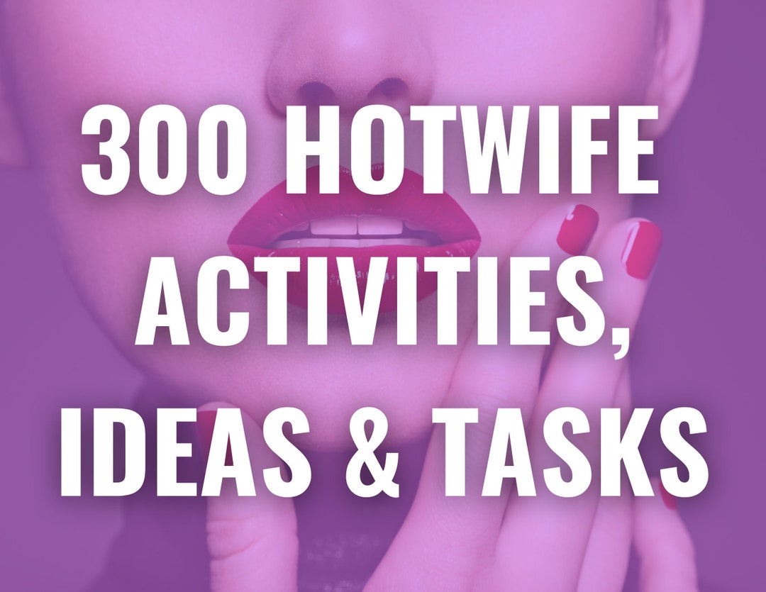 Hotwife Activity Ideas Guide Cuckold Bull Activities Etsy Uk