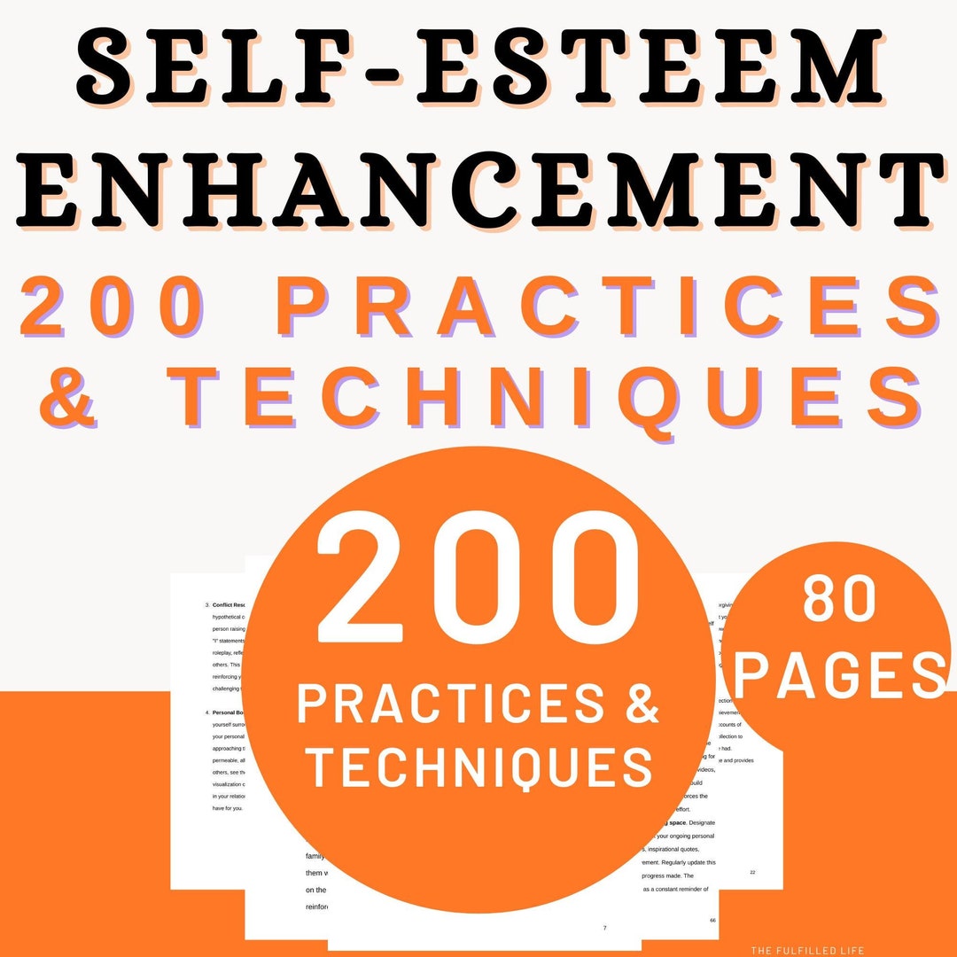 Self-esteem Techniques Mindfulness Confidence Exercise Worksheet Self ...